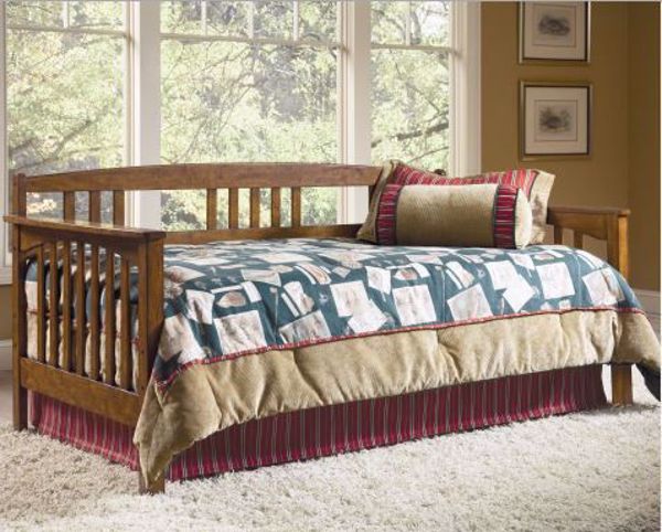 WOOD DAYBED W/LINK SPRING LEE